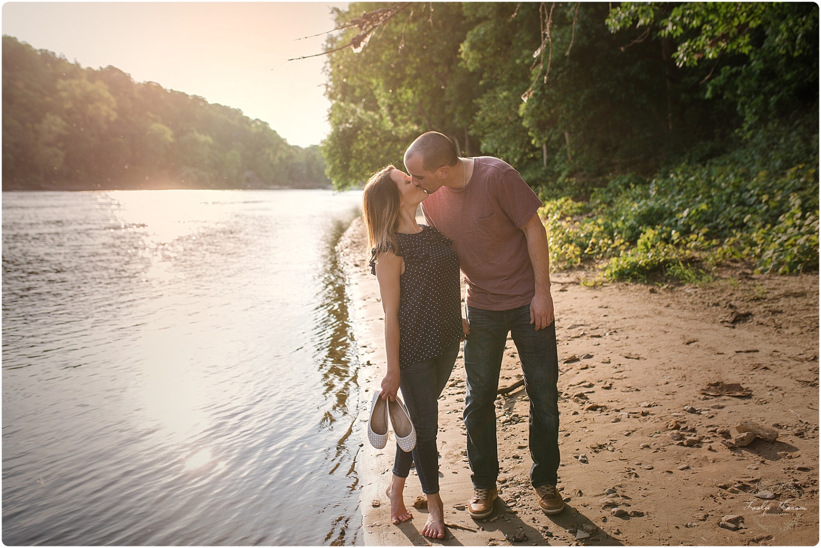 Hidden Falls | St. Paul, MN | Leslie Larson Photography | Engagement ...
