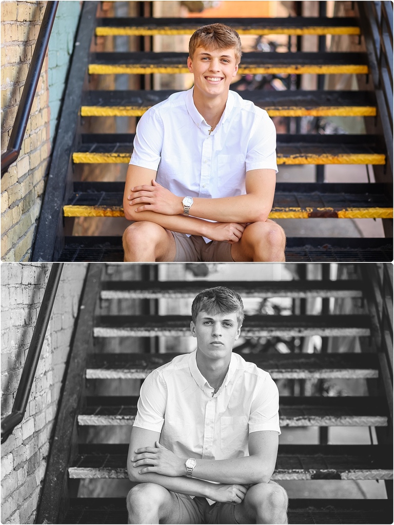 Downtown Anoka, MN | High School Senior Photo Session | Leslie Larson ...