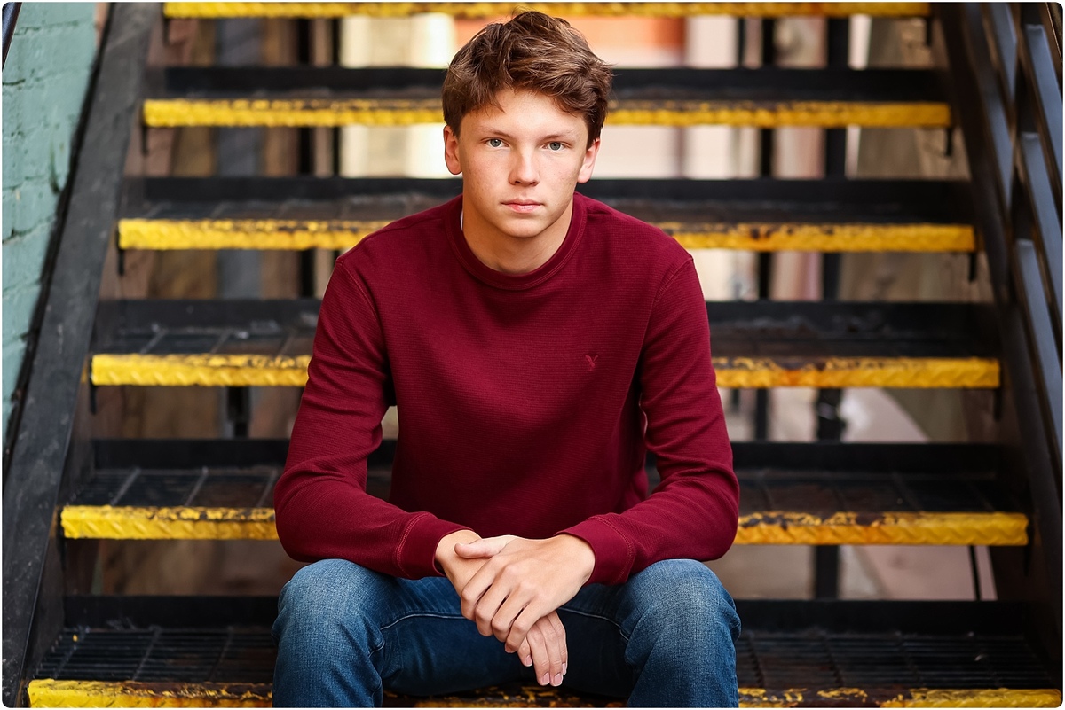 Downtown Anoka | Leslie Larson Photography | High School Senior Session ...