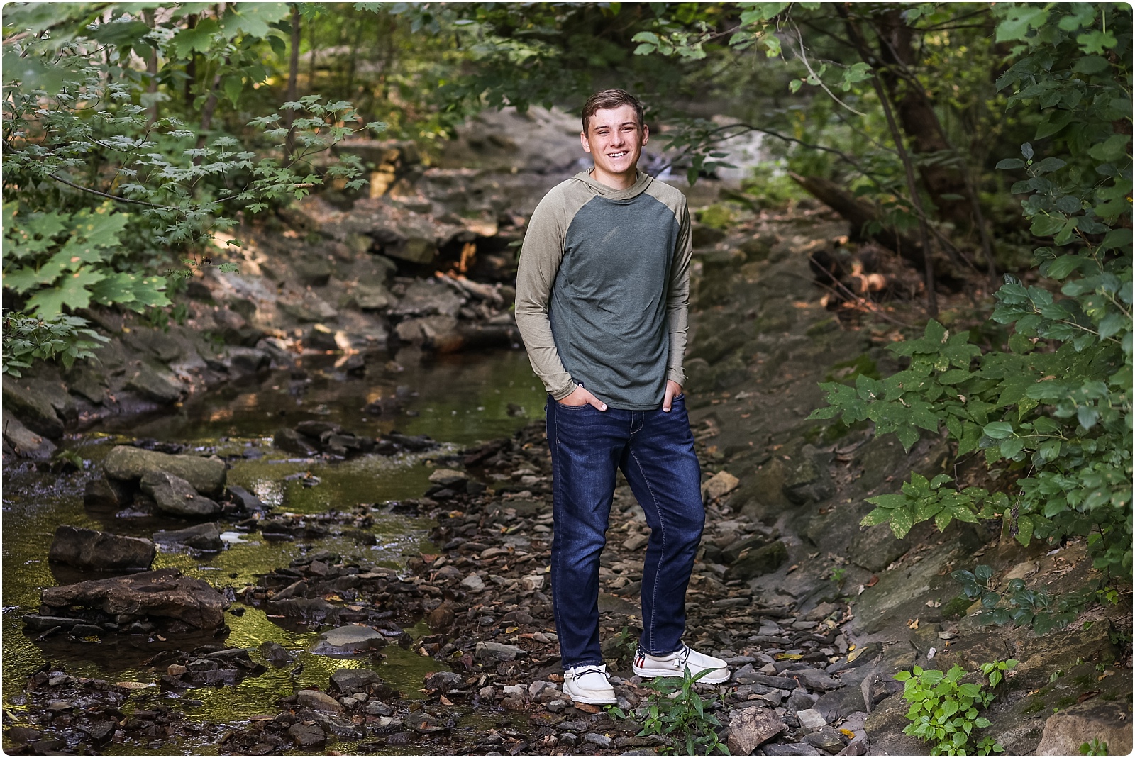 Hidden Falls | St Paul, MN | Leslie Larson Photography | Senior ...